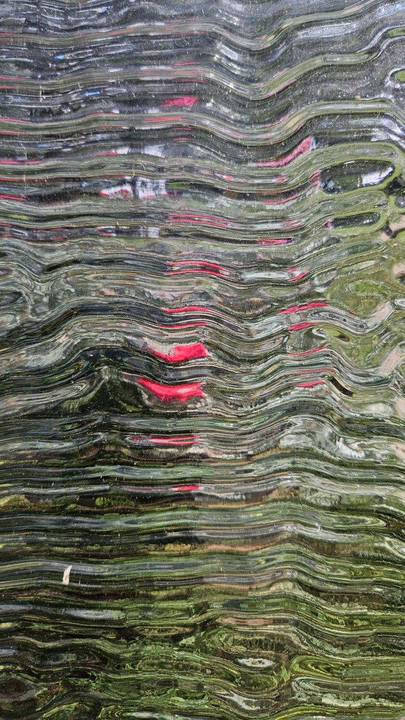 Clear, Ripple, Original Spectrum, Stained Glass Sheet - Etsy