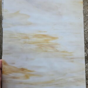 Flemish, Medium Light Amber, Kokomo, 11MLF, Stained Glass Sheet - Etsy