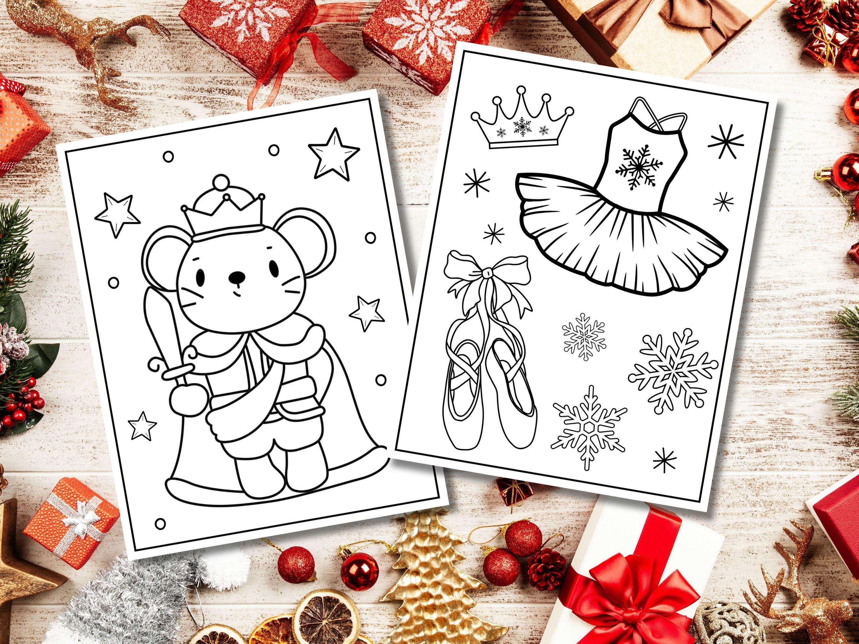 Nutcracker Coloring Pages, Nutcracker Activity, Ballet Coloring ...