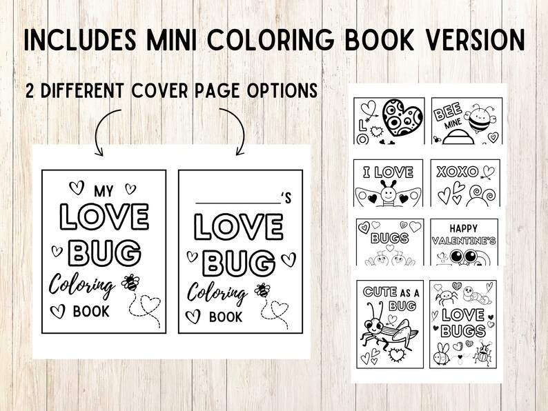 Love Bug Valentine Coloring Pages, Printable Coloring for Kids ...