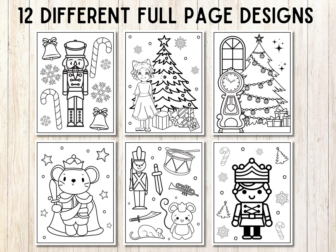 Nutcracker Coloring Pages, Nutcracker Activity, Ballet Coloring ...