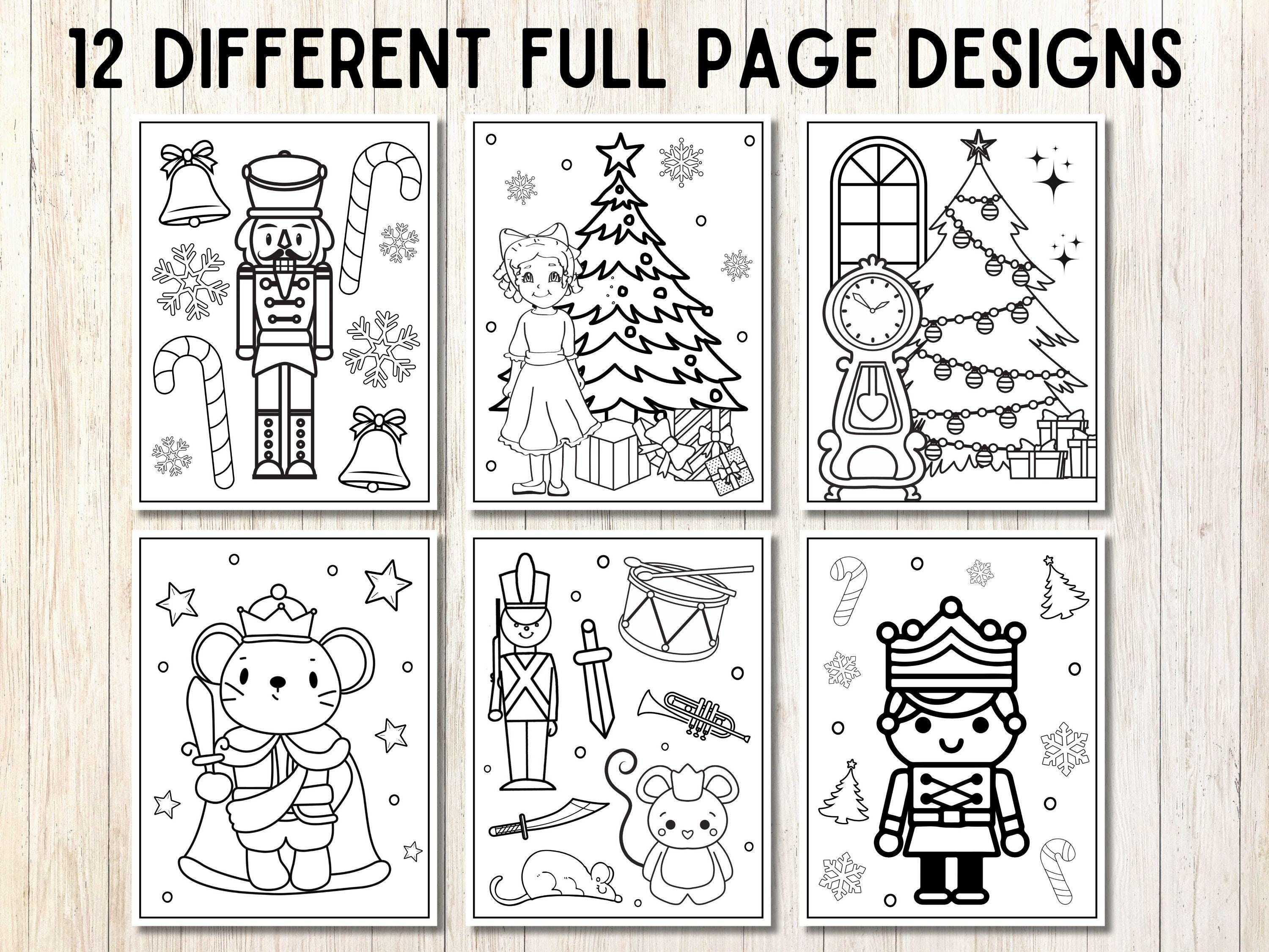 Nutcracker Coloring Pages, Nutcracker Activity, Ballet Coloring ...