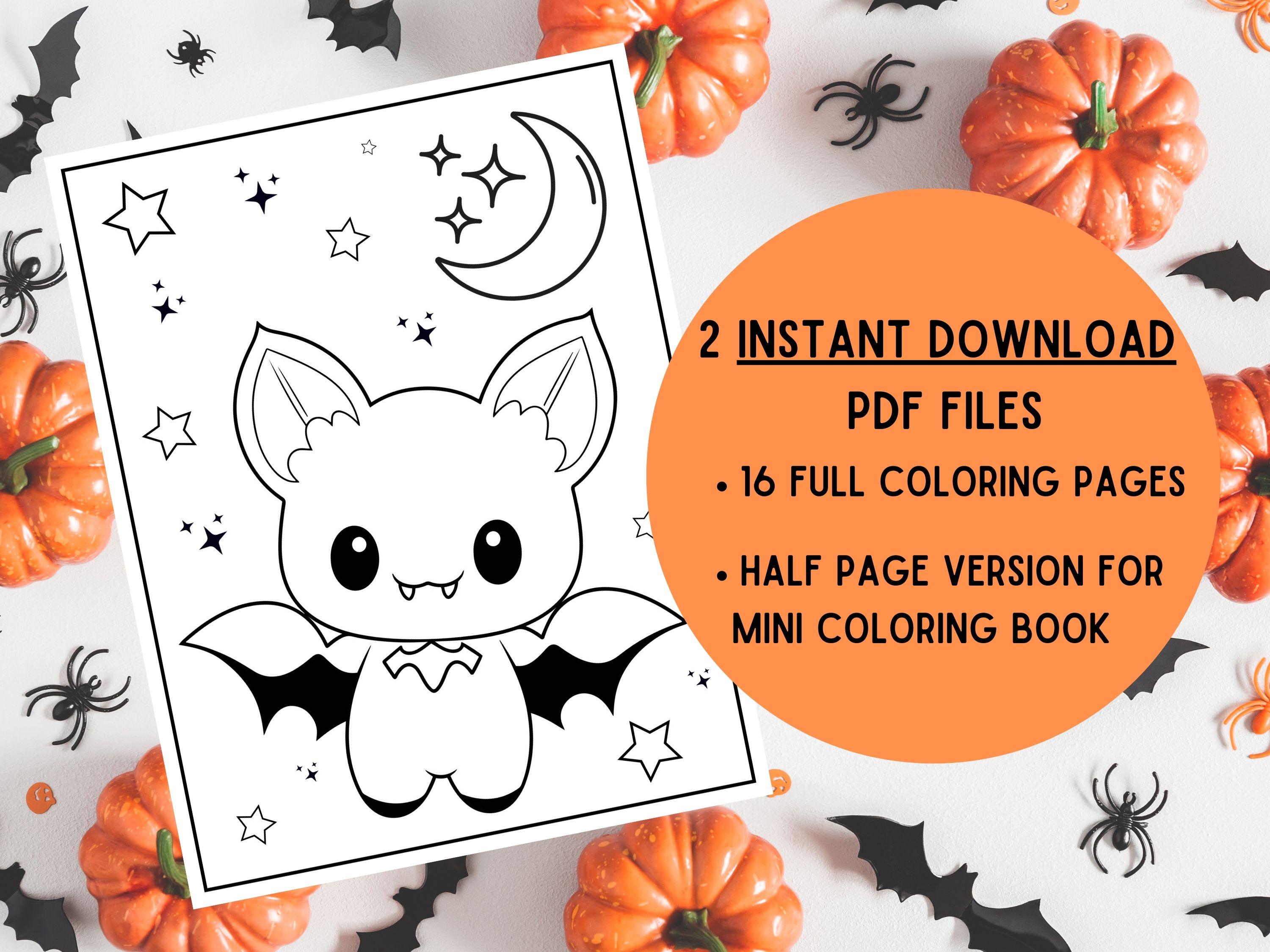 Halloween Coloring Pages, Spooky Coloring, Halloween Party Coloring ...