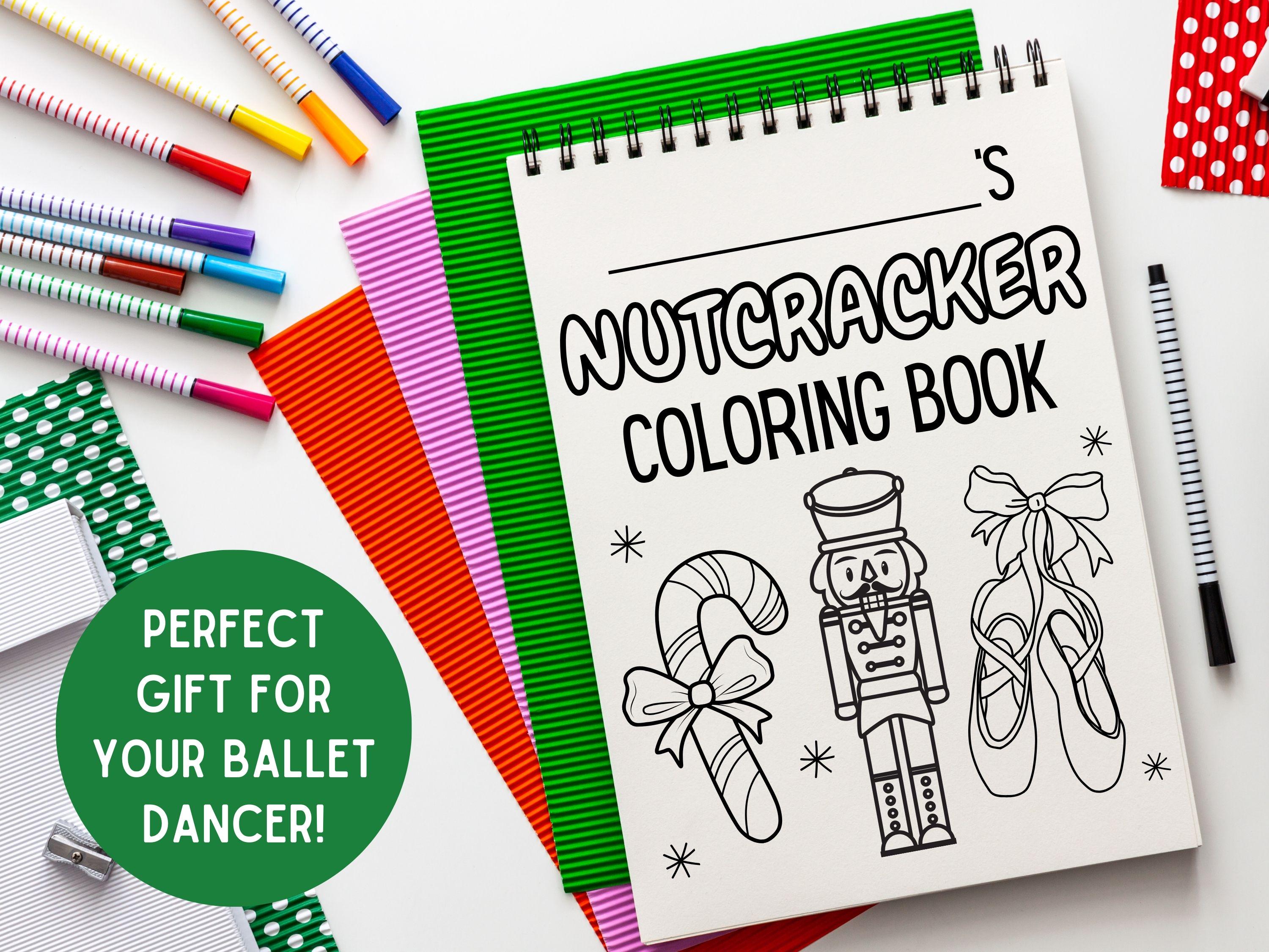 Nutcracker Coloring Pages, Nutcracker Activity, Ballet Coloring ...