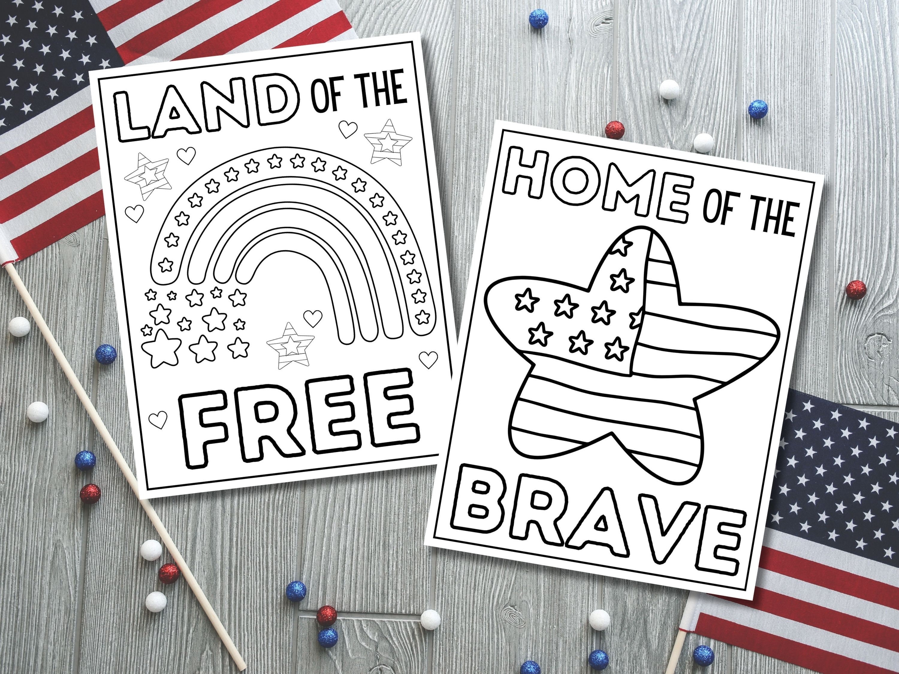 4th of July Coloring Pages, Patriotic Coloring, Fourth of July Coloring ...