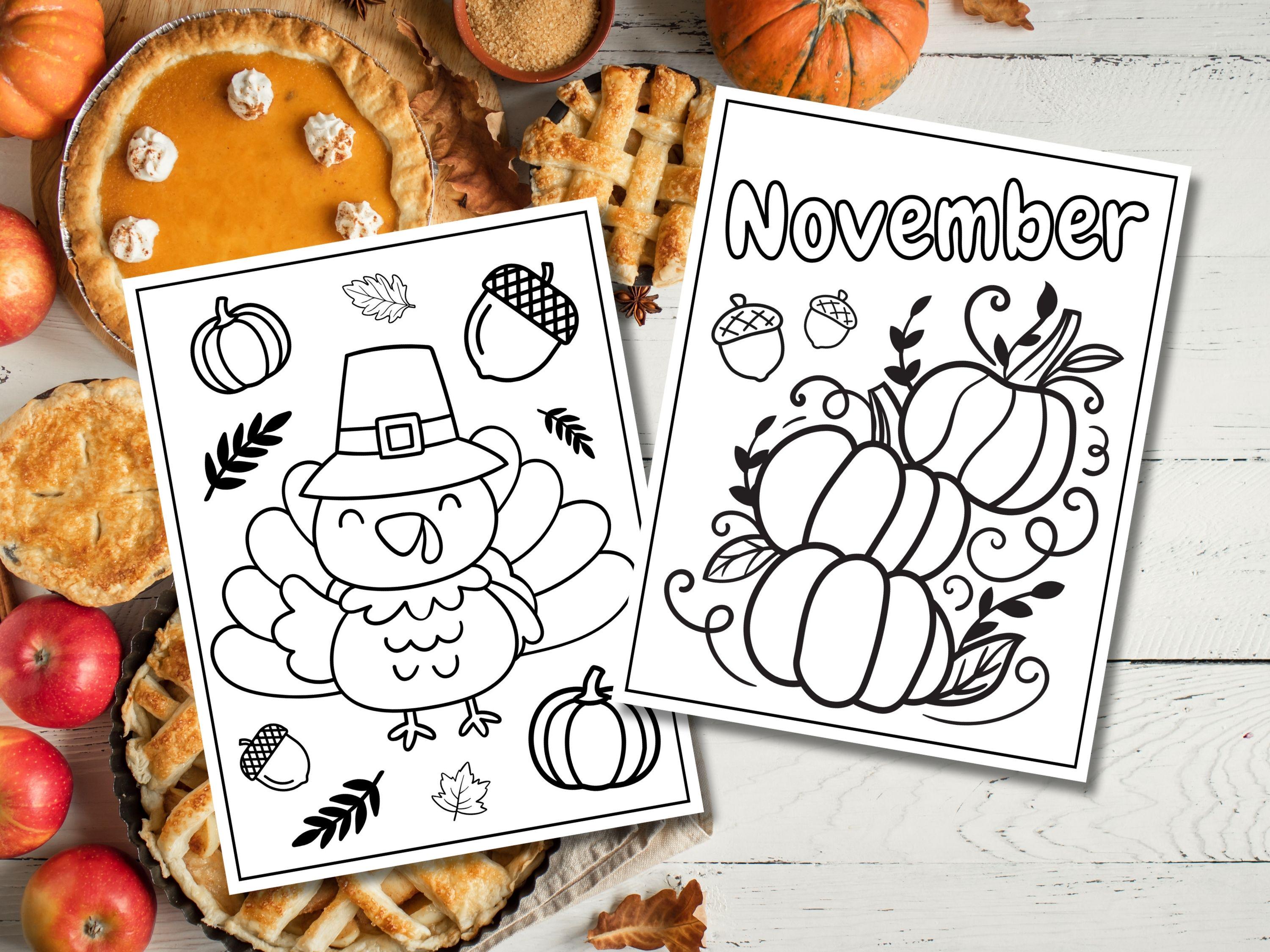 Thanksgiving Coloring Pages, Turkey Coloring, Thanksgiving Preschool ...