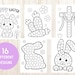 Easter Dot Marker Pages, Toddler Fine Motor Activity, Montessori Easter ...