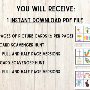 Printable Easter Scavenger Hunt, Easter Treasure Hunt, Kids Easter ...