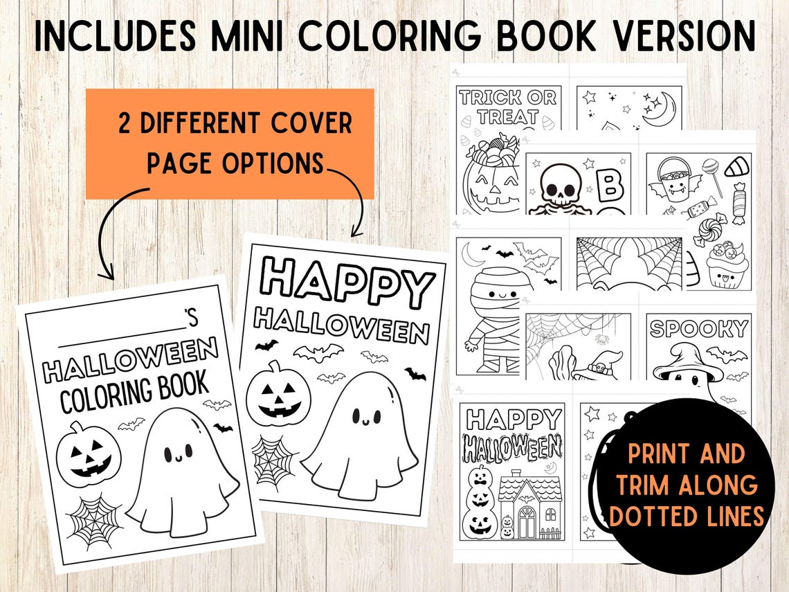 Halloween Coloring Pages, Spooky Coloring, Halloween Party Coloring ...