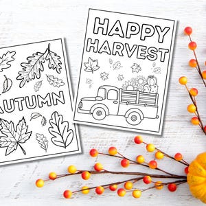 Fall Coloring Book, Autumn Coloring, October Coloring Pages, Seasons ...