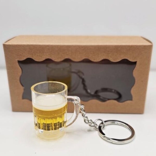 Beer Keychain - Etsy