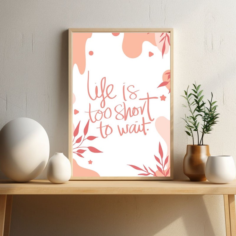 Life is Too Short - Etsy