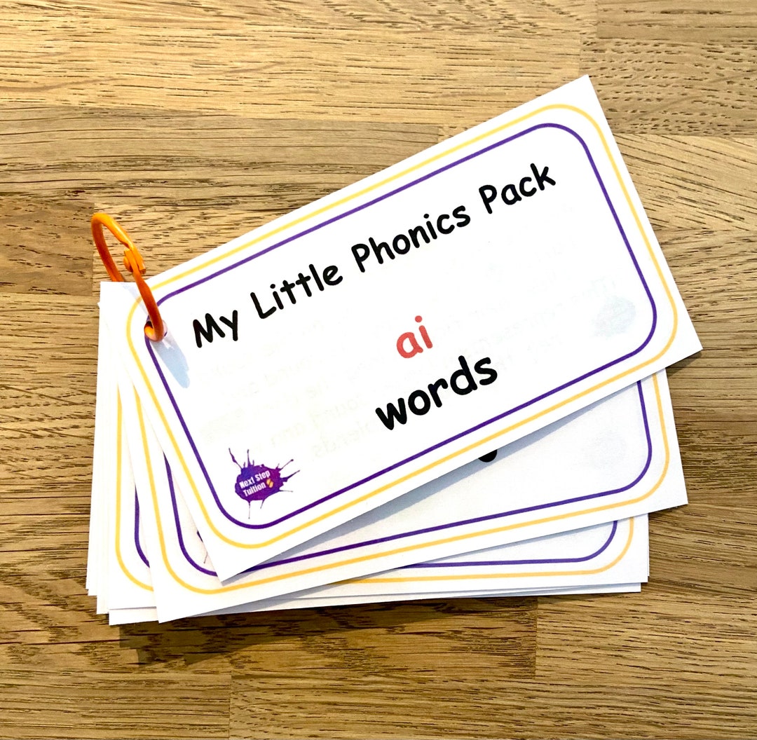 My Little Ai Words Phonics Pack - Etsy