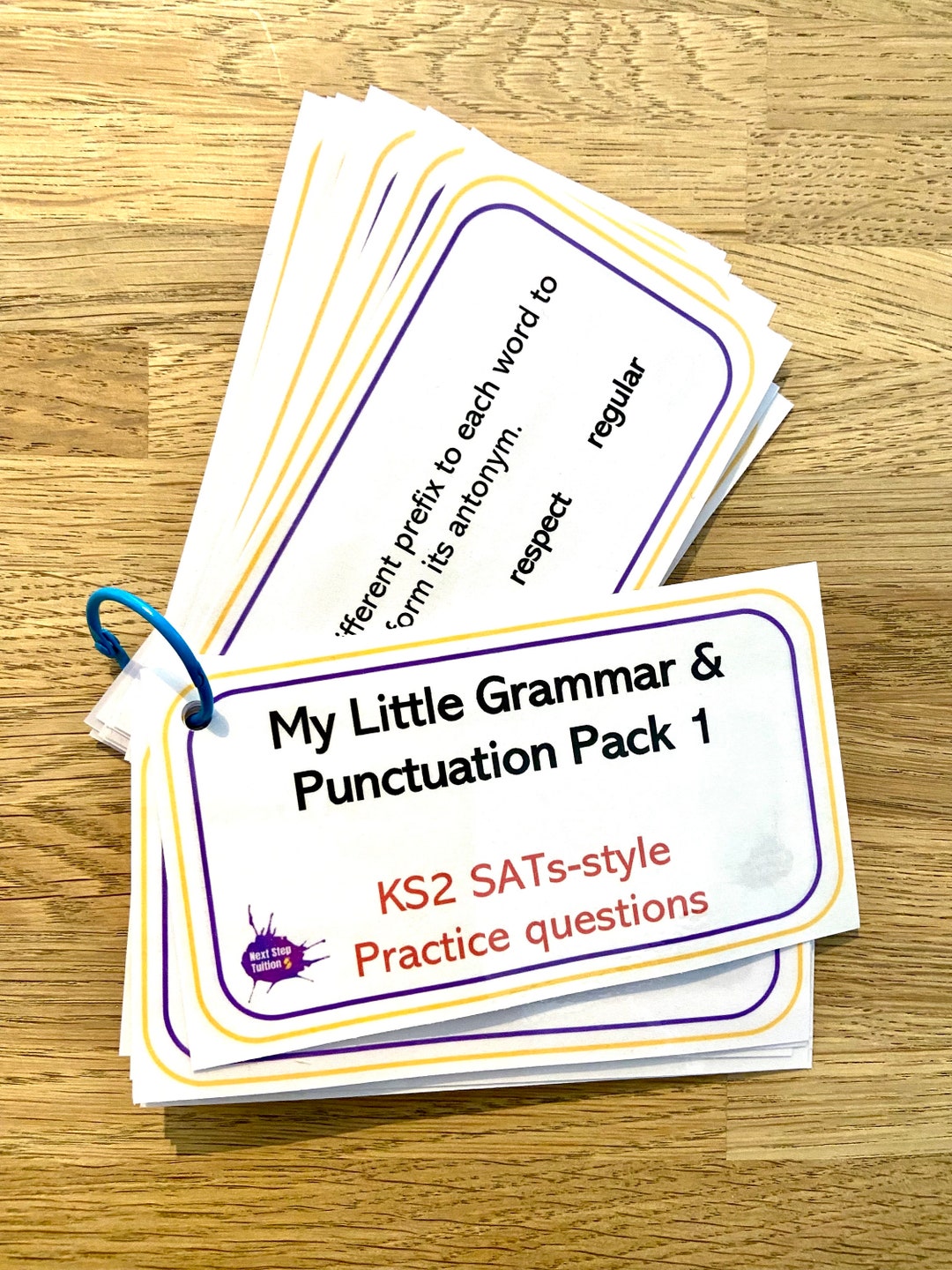 My Little Grammar & Punctuation Sats Pack 1 - Etsy
