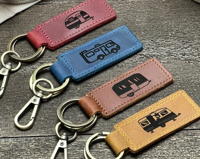Camper Key Fob - Etsy