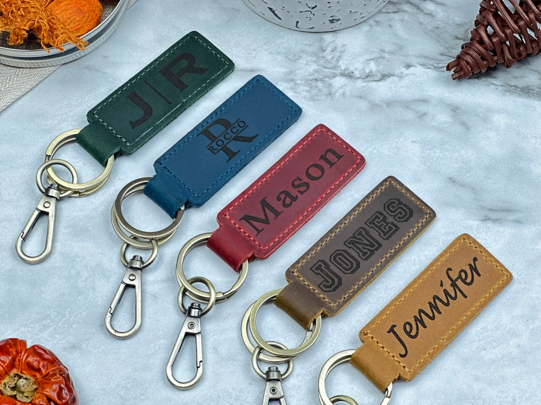 Personalized Custom Name Tag, Keychain, Keyring, Zipper Pull, Luggage ...