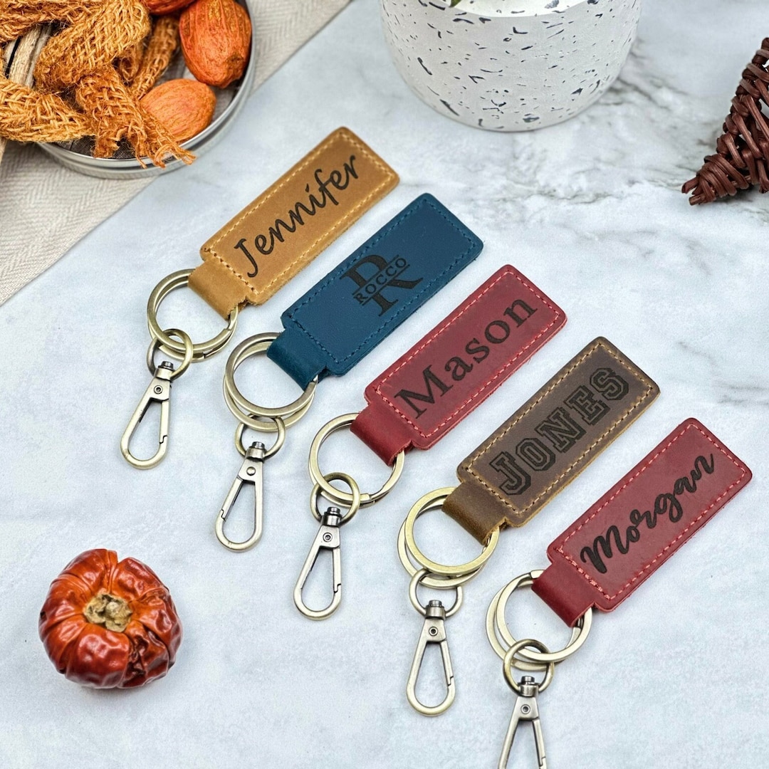Personalized Custom Name Tag, Keychain, Keyring, Zipper Pull, Luggage ...