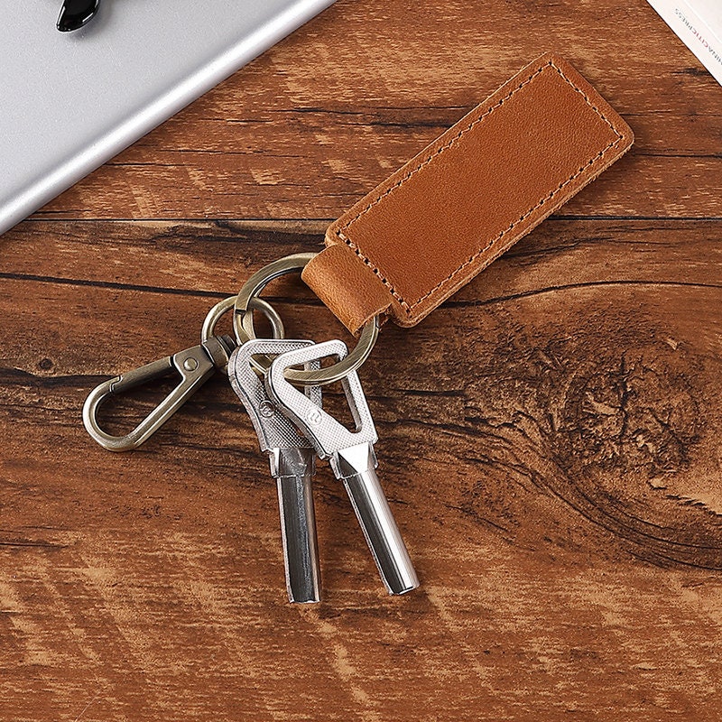 BULK KEYCHAIN GIFTS, Bulk Leather Gift Keychains for Employees Clients ...