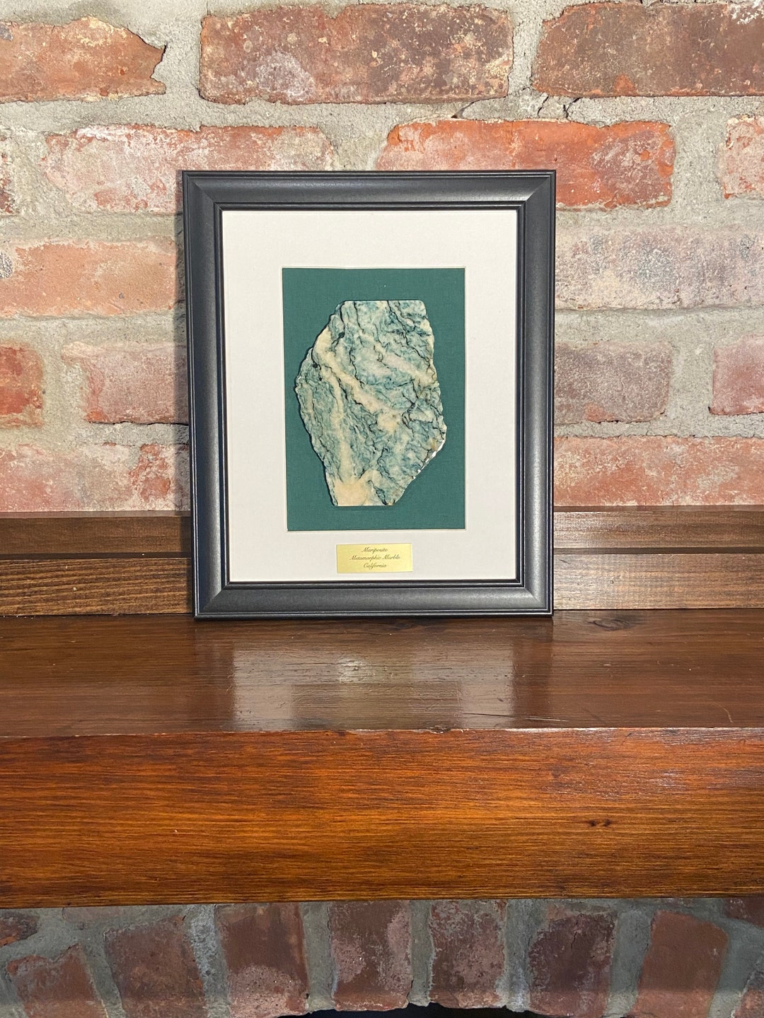 Mariposite. Metamorphic Rock Marble With Green Mica & Calcite. From ...