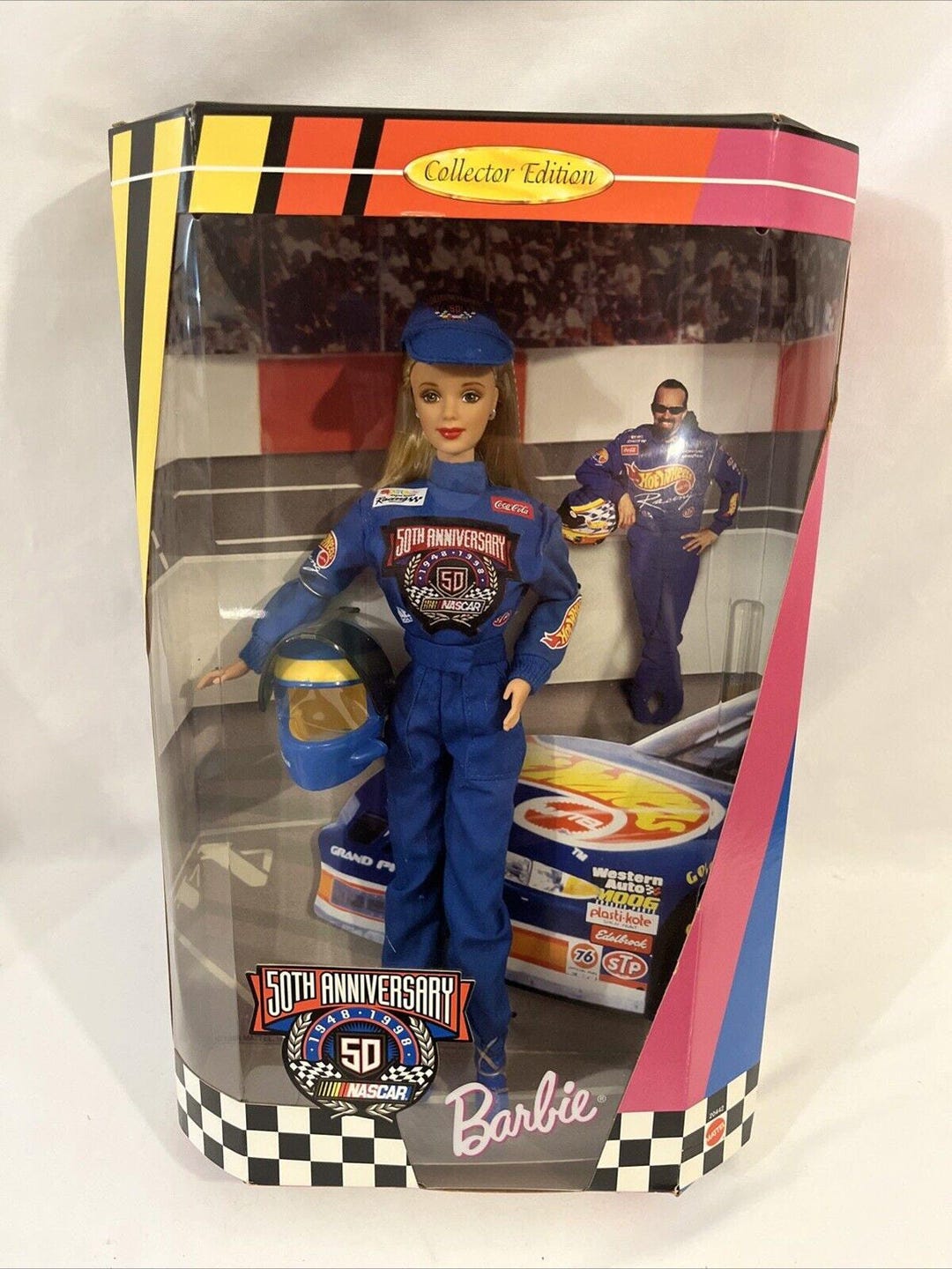 Mattel Collectors Edition 50th Anniversary NASCAR Barbie Doll NRFB - Etsy