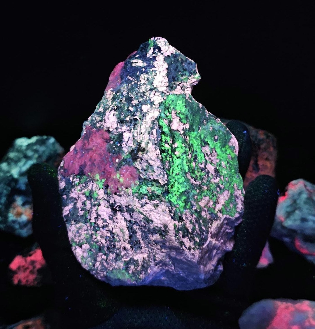 808g HUGE Agrellite With Uranyl Ion and Albite From Kipawa Alkaline ...