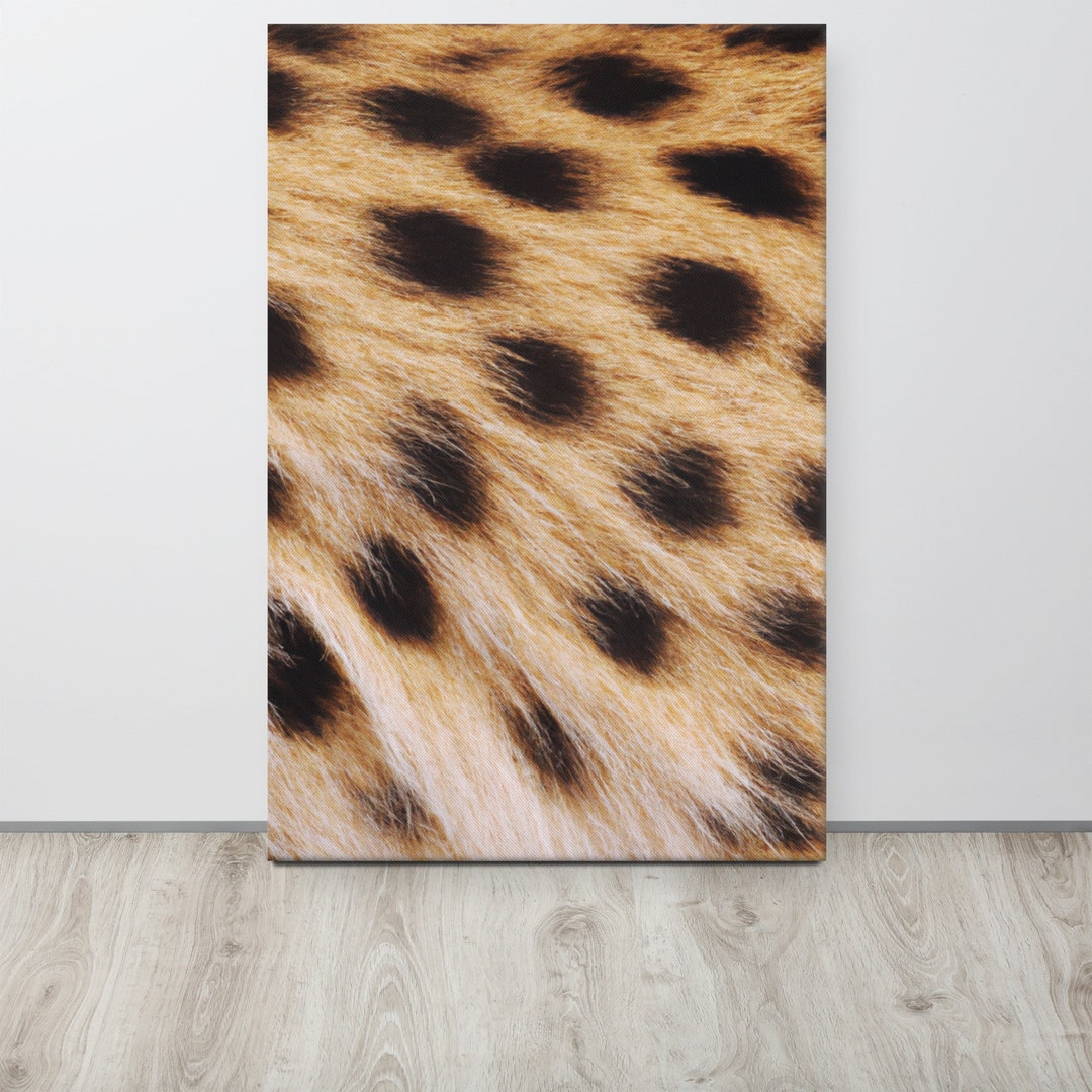 Cheetah Fur Pattern Wall Art - Etsy
