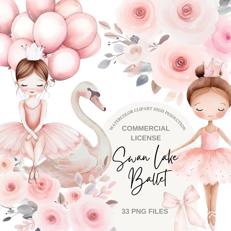 Ballet Clipart - Etsy