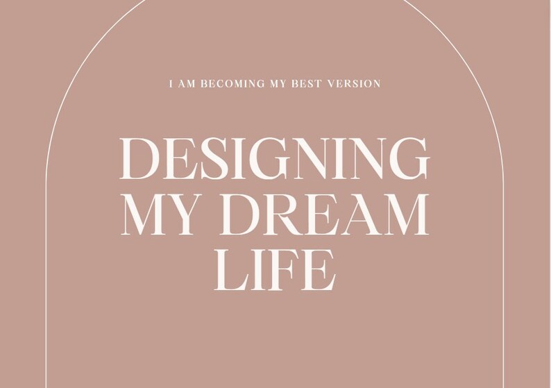 Designing My Dream Life: I Am Becoming My Best Version - Etsy