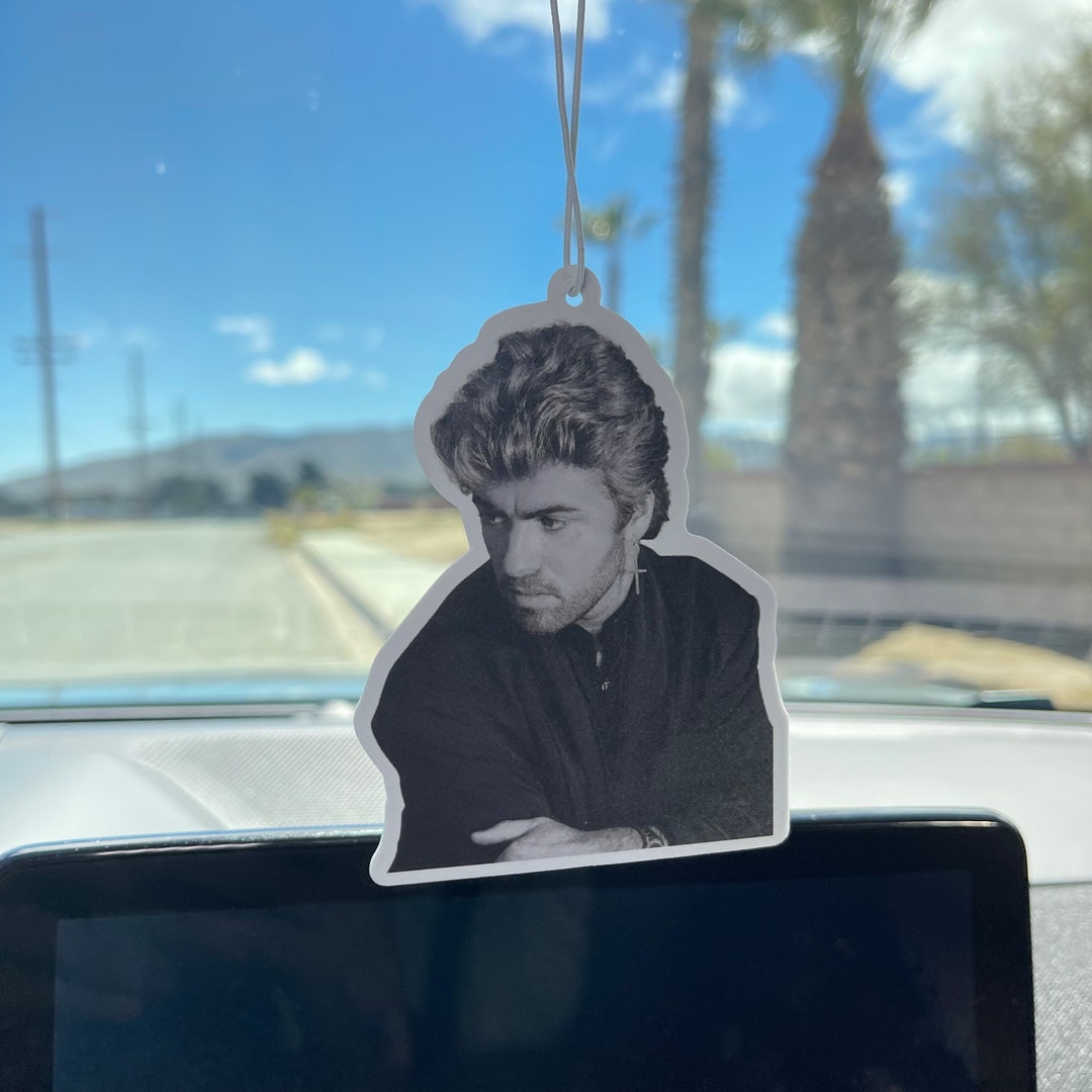 George Michael Car Air Freshener New Car Scent - Etsy