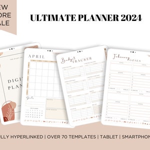 Digital Planner Goodnotes Planner 2024 Planner Monthly, Weekly, Daily ...