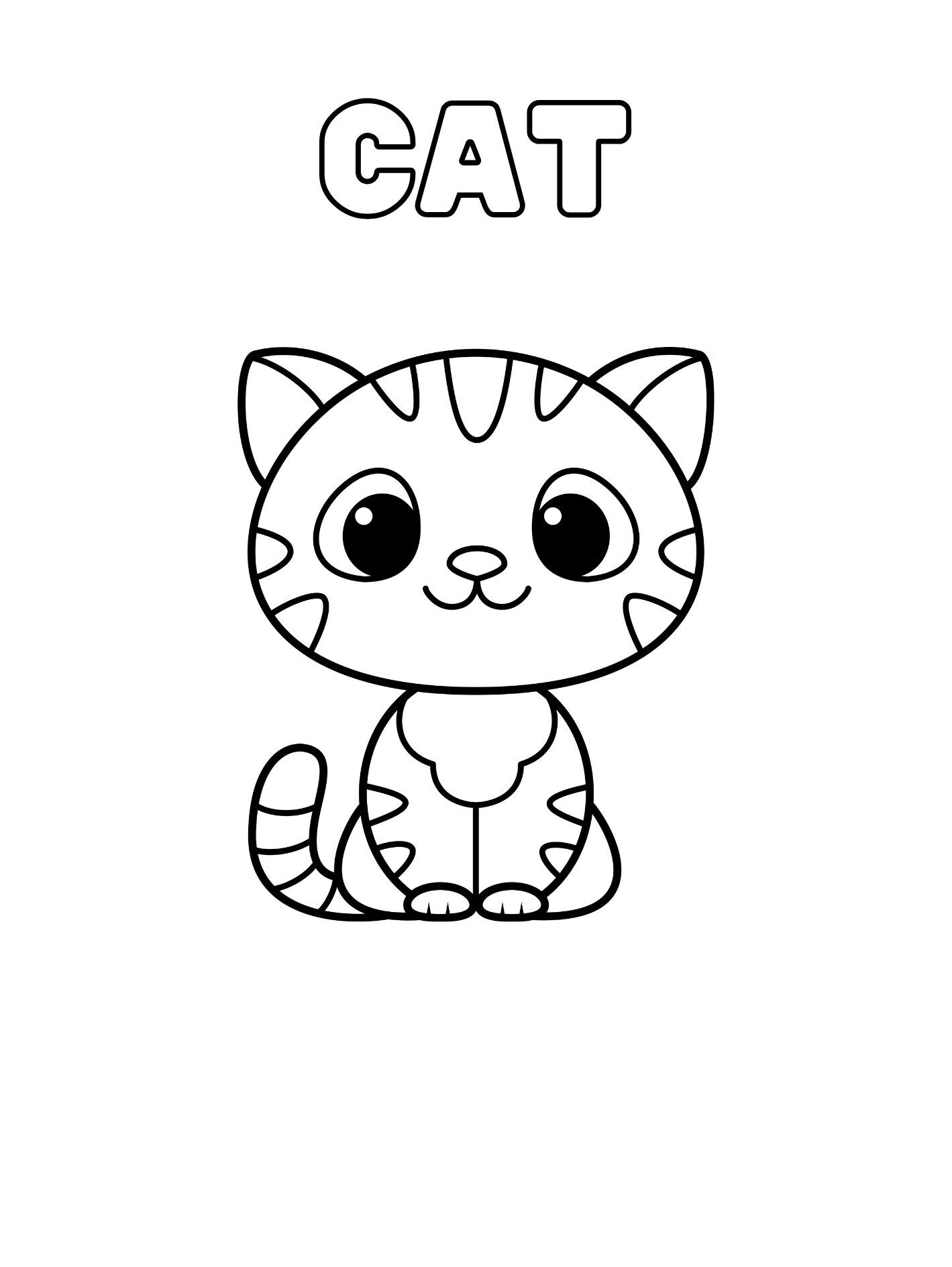 Alphabet A-Z Animal Colouring Book for Children/home Education/early ...