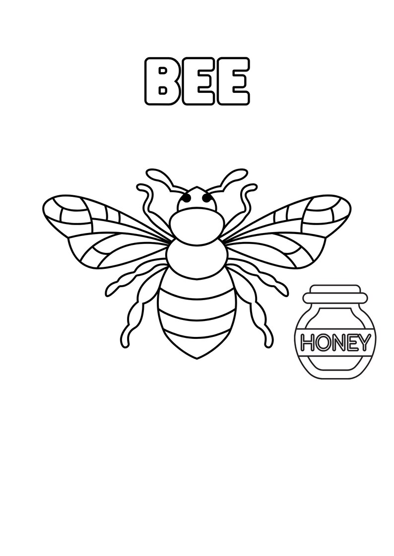 Alphabet A-Z Animal Colouring Book for Children/home Education/early ...