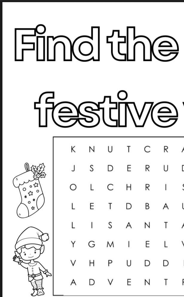 Christmas Activity & Colouring Book - Etsy
