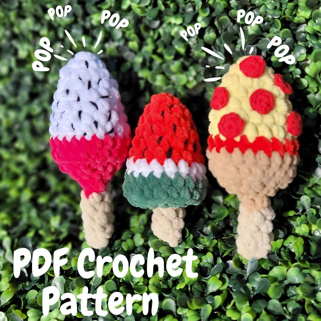 Wedge Pop-sicle Crochet Pattern - Etsy