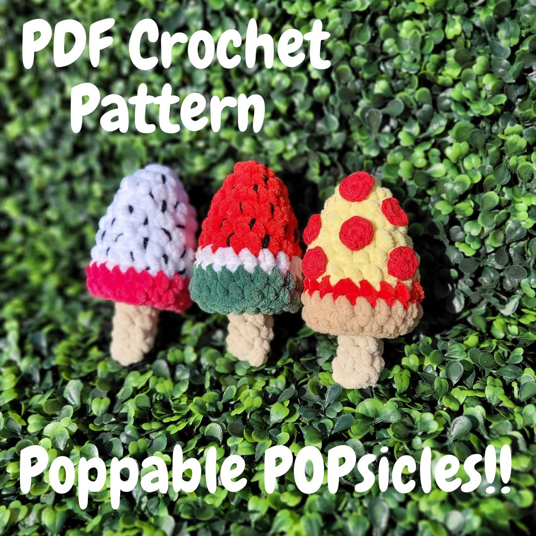 Wedge Pop-sicle Crochet Pattern - Etsy