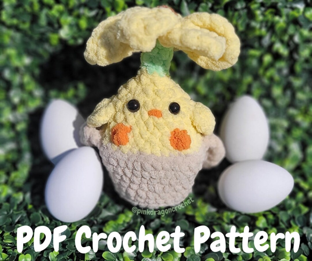 Chip the Chicklet Crochet Pattern - Etsy