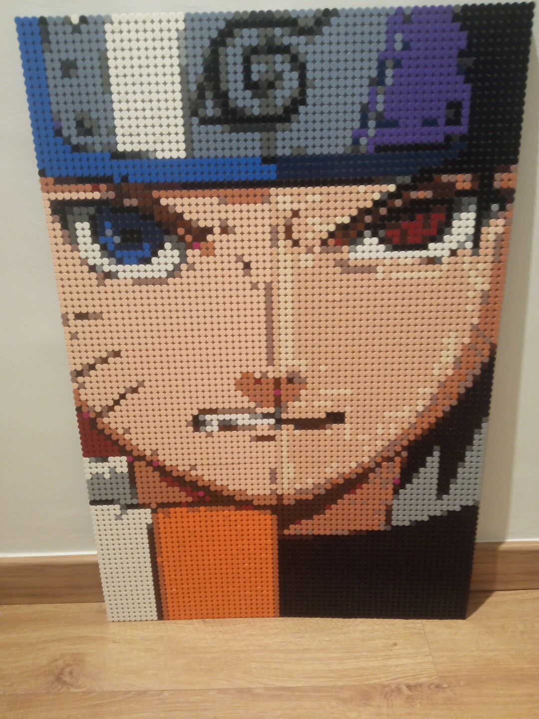 Lego NARUTO Vs SASUKE 6144 Pixels - Etsy