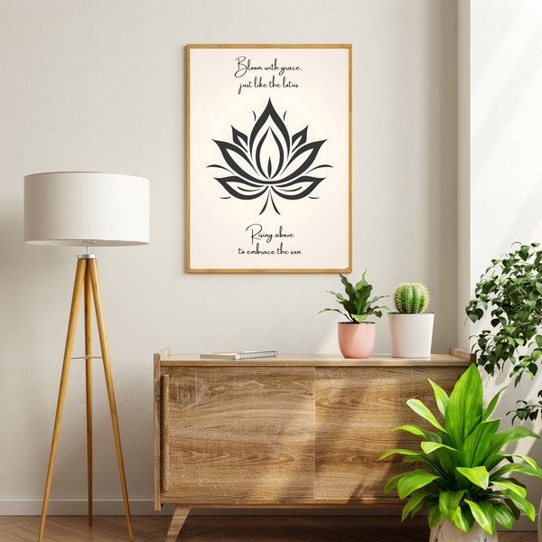 Yoga Printable Quote - Etsy