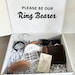 Personalized Ring Security Proposal Box: Secret Agent Ring Bearer Gift ...