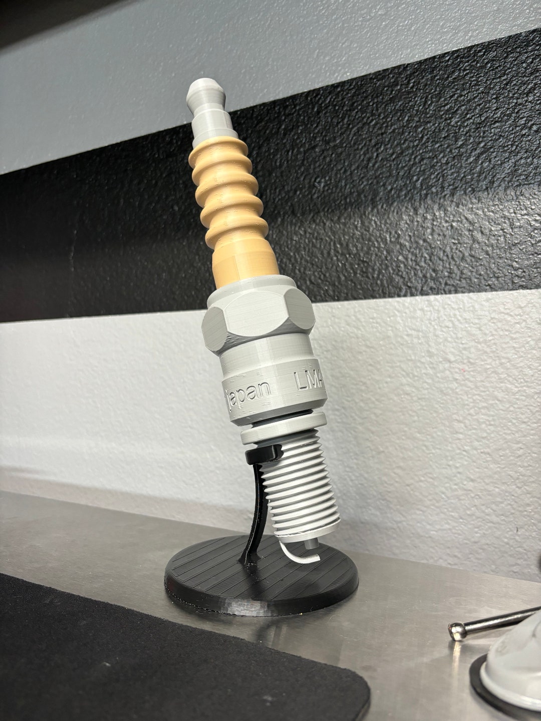 Spark Plug Man Cave Display Art Desk Top - Etsy