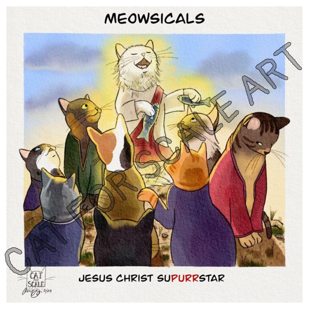Jesus Christ Supurrstar (meowsicals) - Etsy