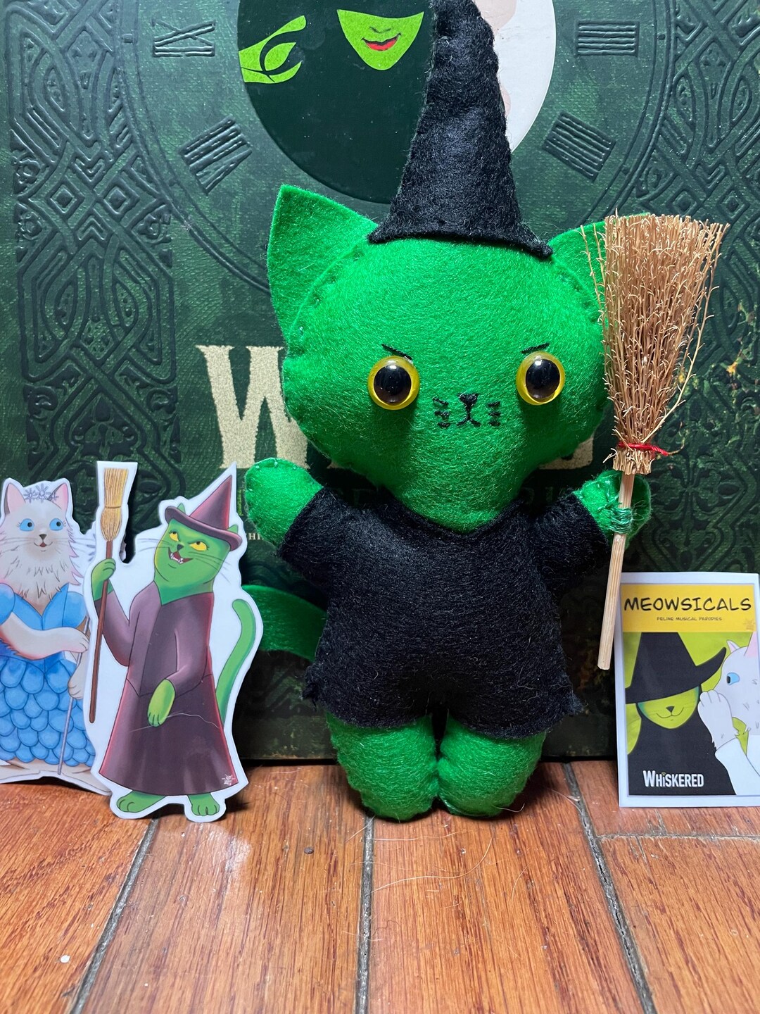 Meowsical Series Cat Doll - "whiskered" - Etsy