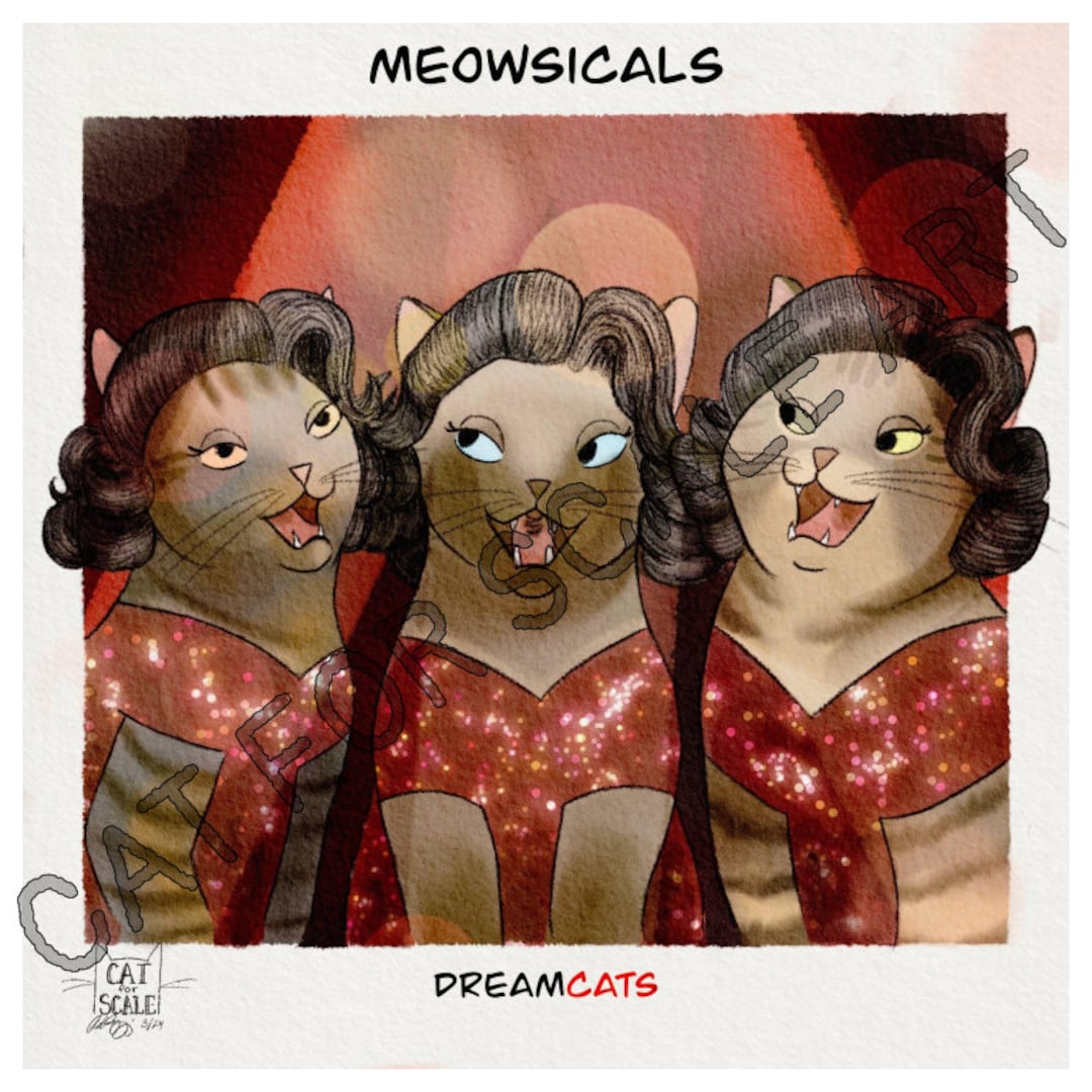 Dreamcats (meowsicals) - Etsy