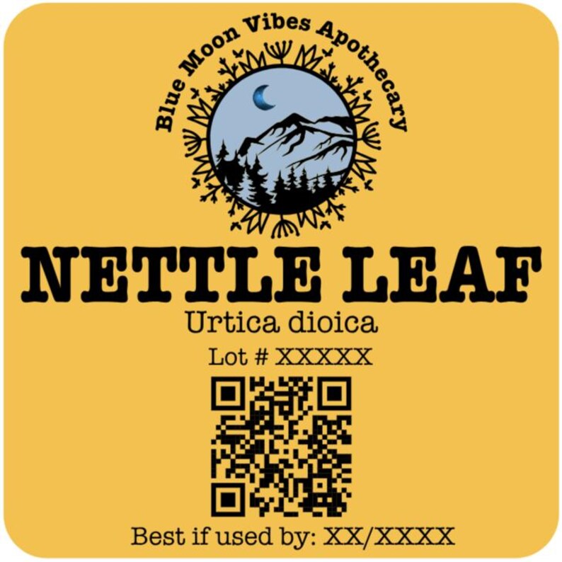 Nettle Leaf, Cut & Sifted, urtica Dioica - Etsy