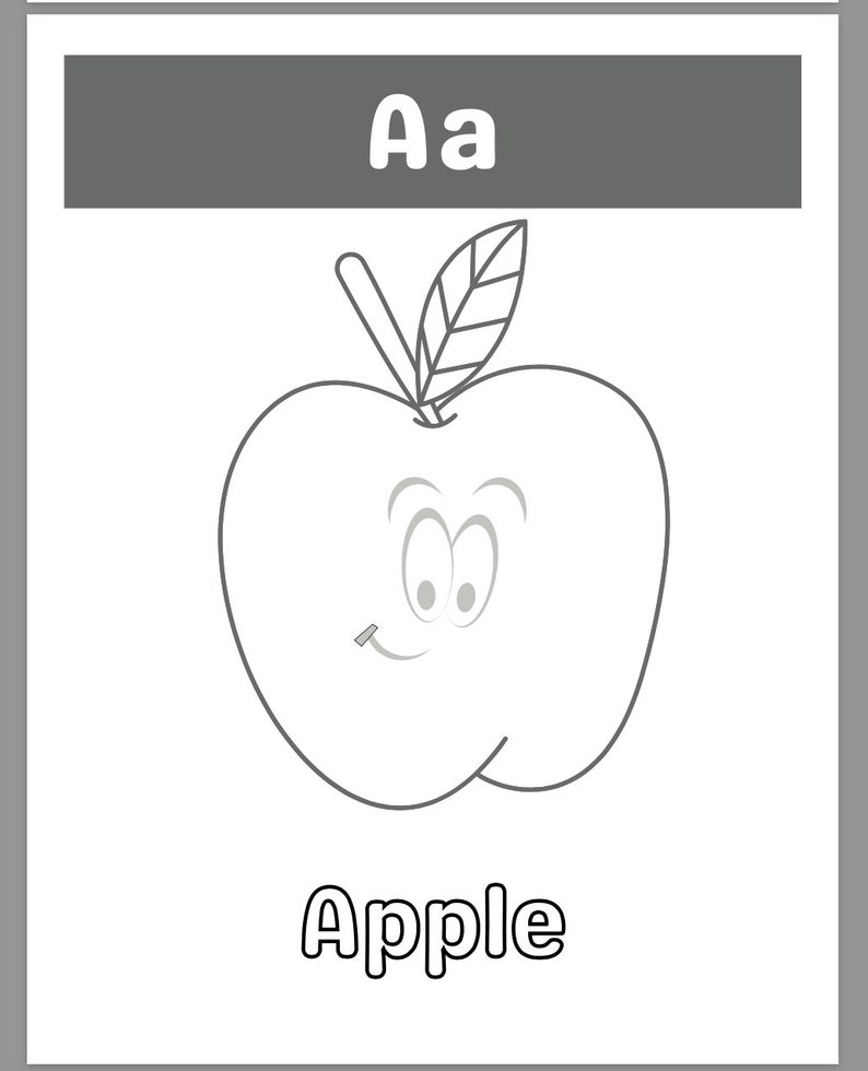 Kids Abc,colour,trace Fun Colouring Early Learning Book: Letters ...