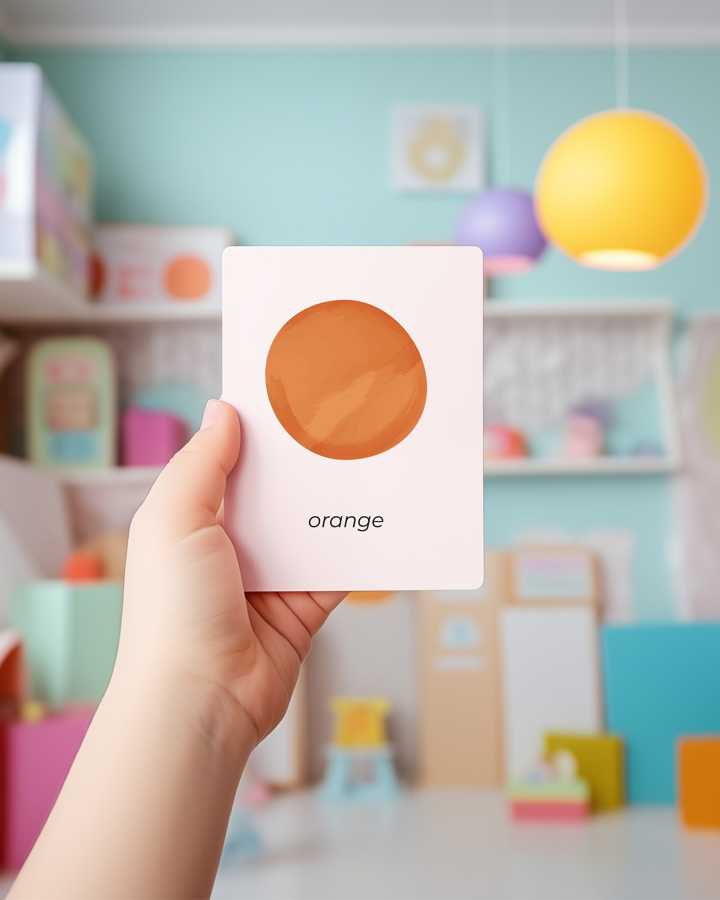 Colors Flash Cards for Kids, Printable Montessori and Teachers ...