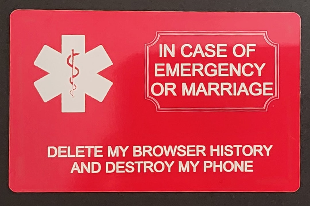 Browser History Card - Etsy