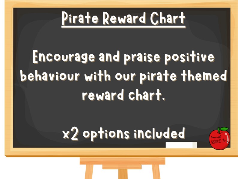 Pirate Reward Chart Digital Download - Etsy