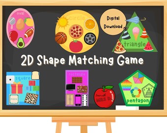 Shape Game Pack Digital Download - Etsy UK