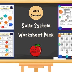 The Solar System Activity Pack - Digital Download - Etsy